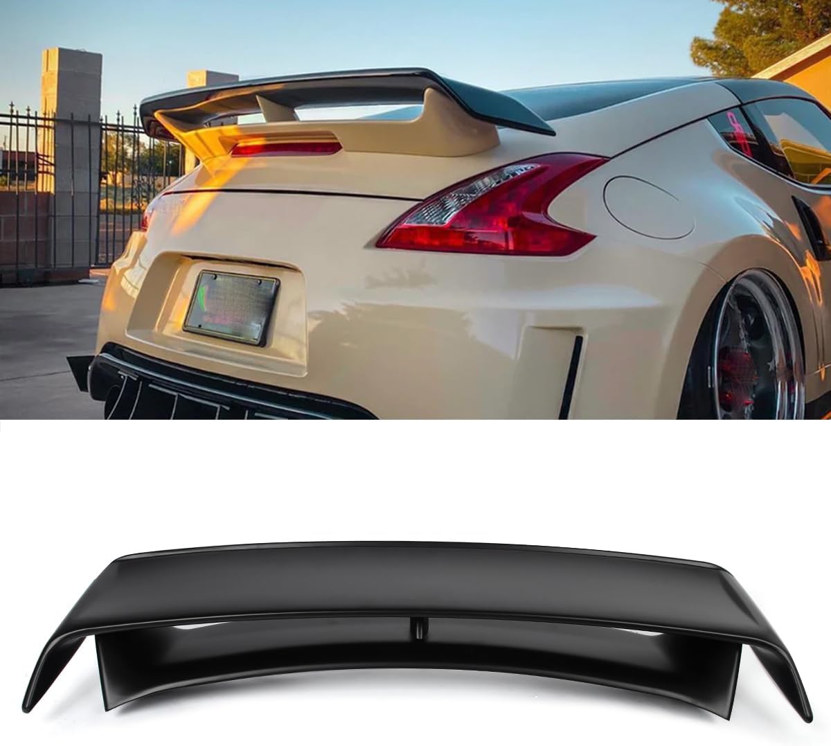 Amazon.com: SAIQINGSP Rear Spoiler Compatible with 2009-2021 Nissan ...