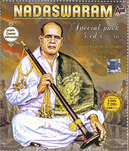 Buy Naadaswaram Special 5 CD's Pack Online at Low Prices in India ...