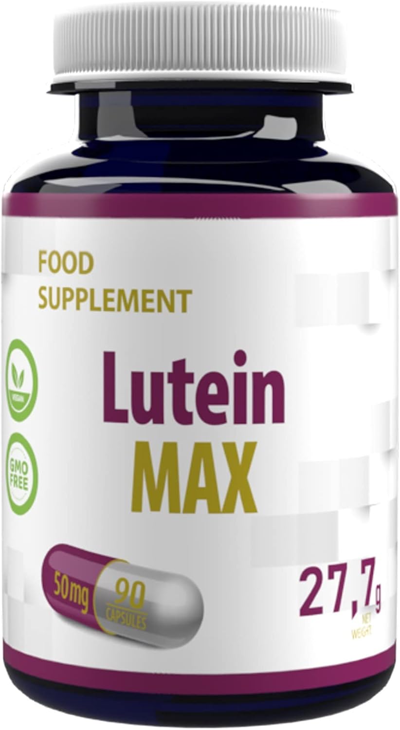 Lutéine Yeux Max 50mg 90 gélules végétales, Testé par un Laboratoire ...