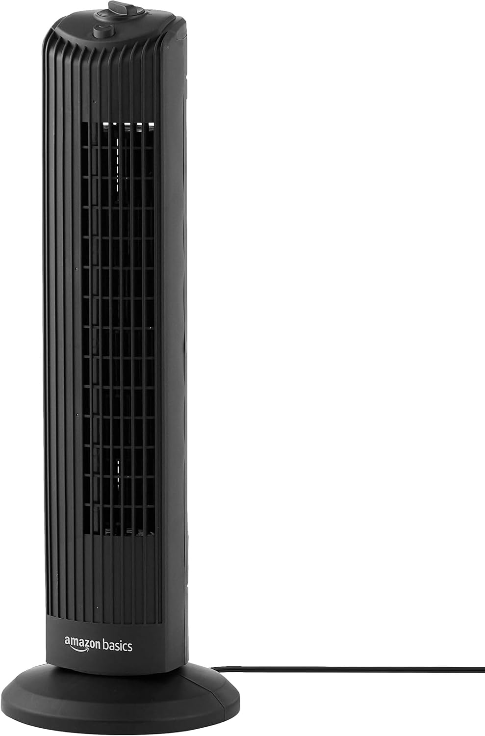 Amazon.com: Amazon Basics Manual 3 Speed Oscillating Tower Fan with ...