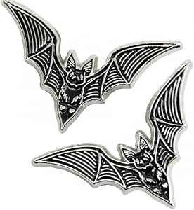 Amazon.com: Nice2Pcs Bat Enamel Pin Alternative Goth Witchy Style Bat ...