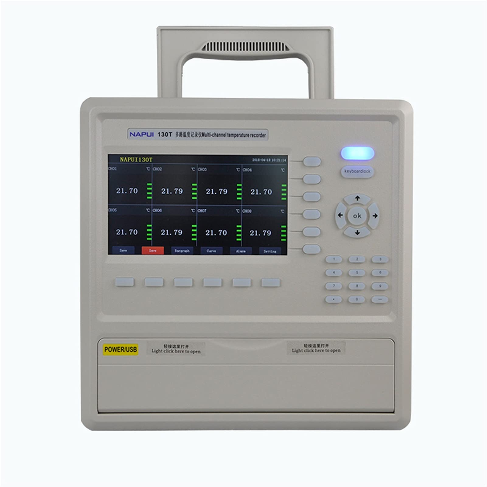 Buy YAOSHI Digital thermocouple thermometer USB Temperature Recorder ...