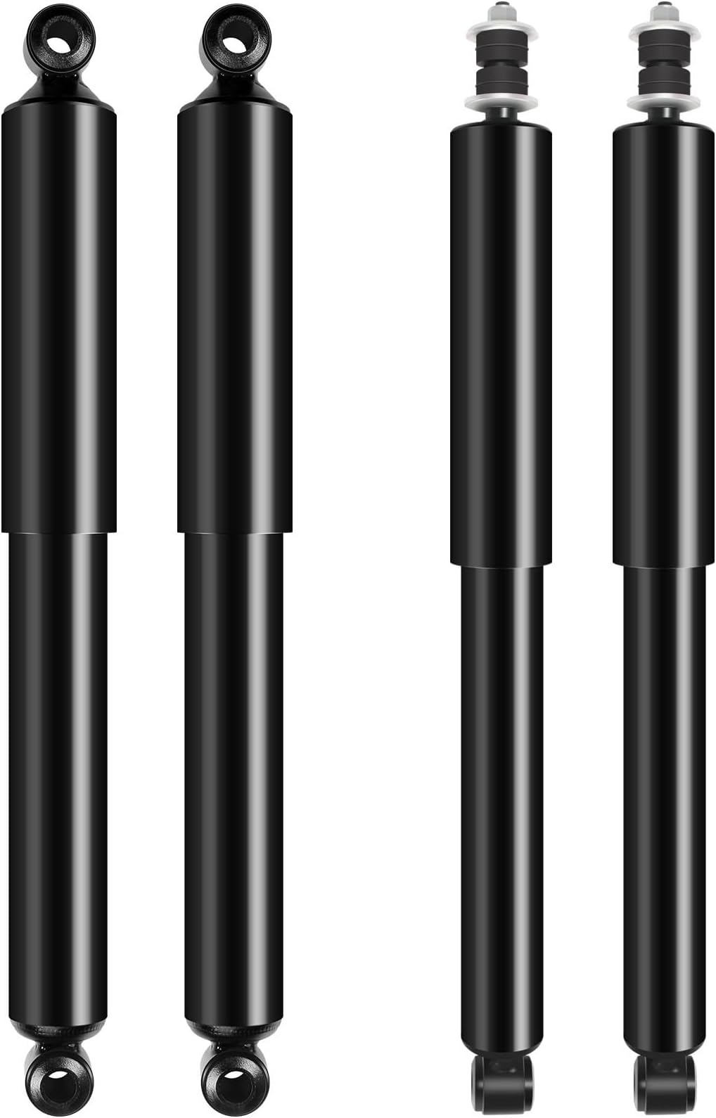 Amazon.com: Rough Country 1-3" N3 Rear Shock Absorbers for 86-97 D21 ...