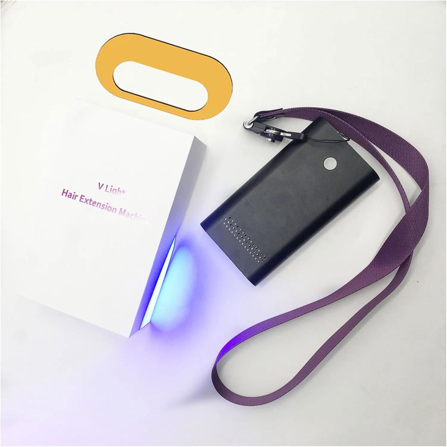 Amazon.com: SUZLAZYR UV Light for Hair Extensions, V Light Hair ...