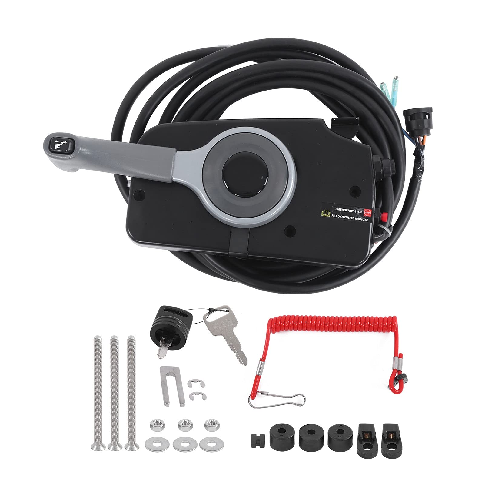 Buy Akozon Side Remote Control Box, 8-pin Side Remote Control Box Kit ...