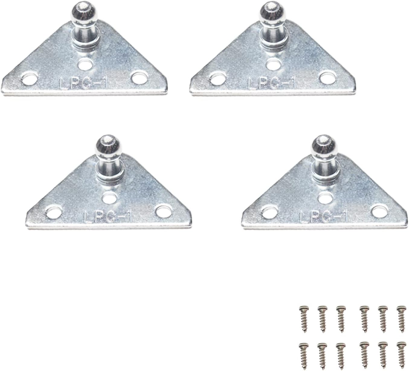 Amazon.com: Monrand 10mm Ball Studs Bracket with Bracket Raw Steel,Gas ...