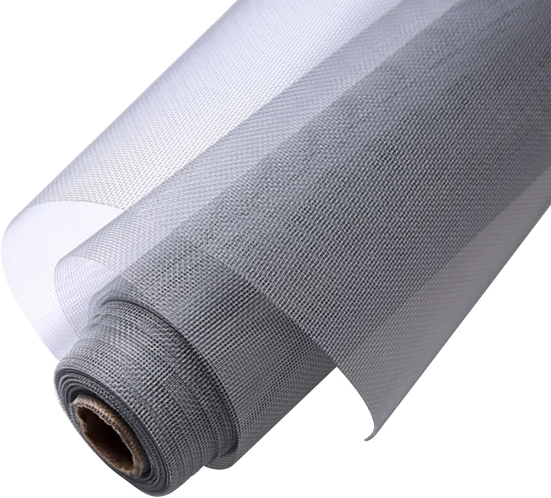 Amazon.com: homeemoh Window Screen Mesh Roll DIY Custom Screening ...