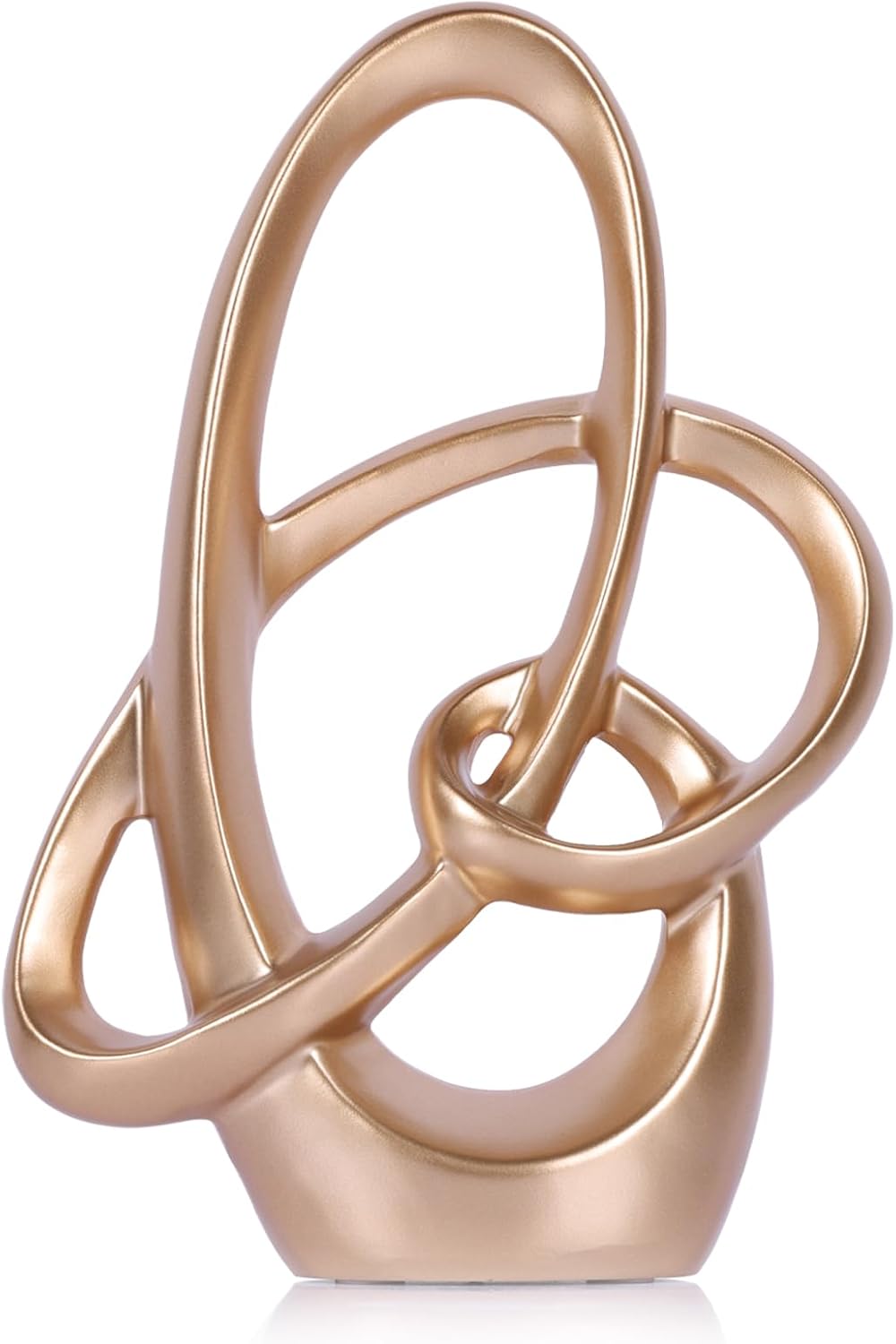 Amazon.com: XIYOUQI Gold Sculpture - Resin Gold Statue, Abstract ...