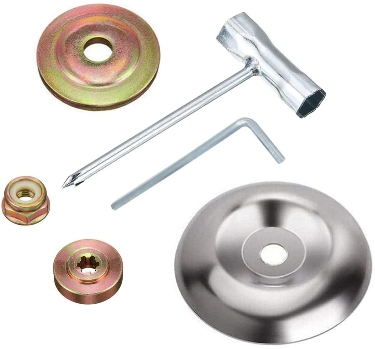 Buy Beeiee Blade Adapter Kit for Most Straight-Shaft String Trimmer ...