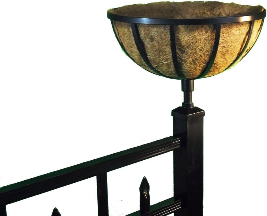 Amazon.com: Tru-Post 14 inch Planter Basket for a Standard Deck Railing ...