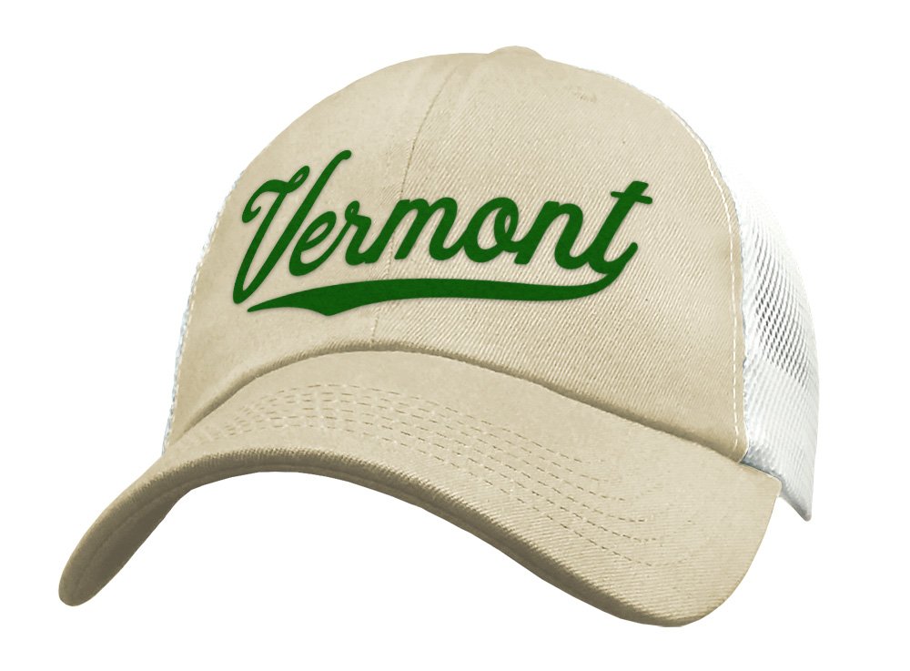 Amazon.com: State of Vermont Trucker Hat Baseball Cap - Snapback Mesh ...