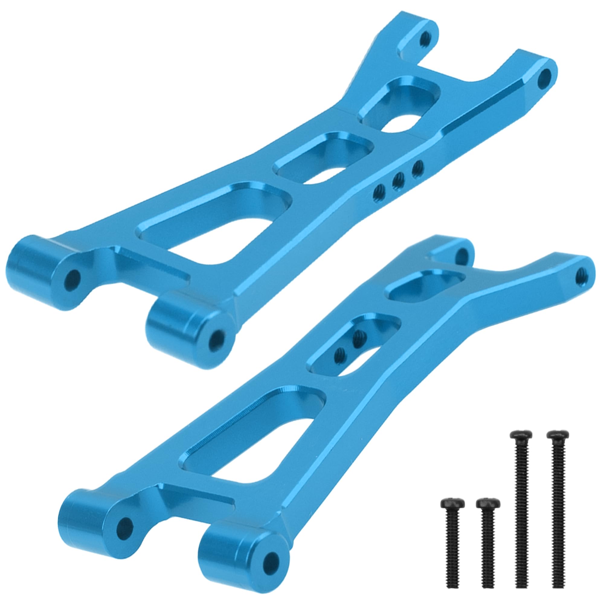 16200 Parts RC Aluminum A-Arms Set – Front/Rear Suspension Upgrade For ...