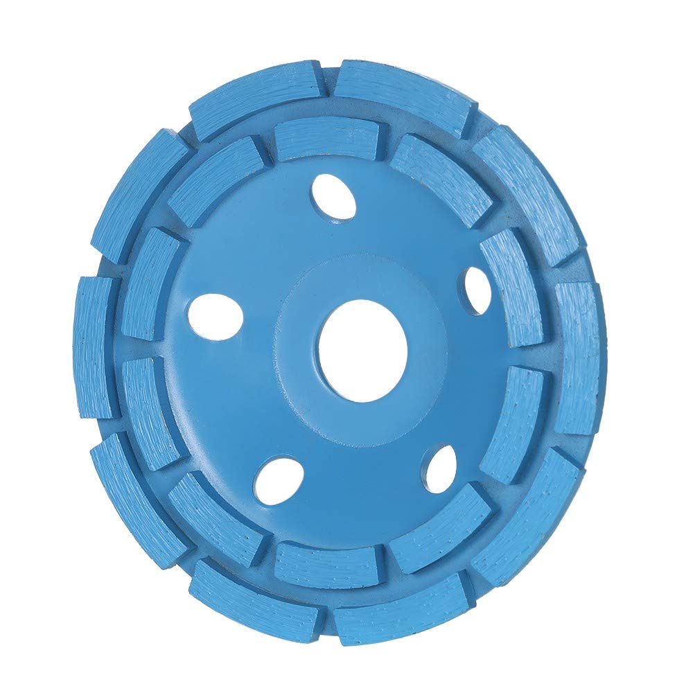 Buy 125mm 5" Diamond 2 Row Segment Grinding Wheel Disc Shape Grinder ...