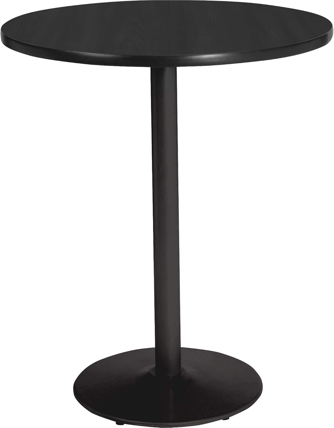 Amazon.com: Lorell LLR89063 Bistro-Height Laminate Table with Base, 11 ...
