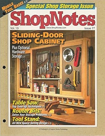 Shopnotes Magazine Volume 13 Issue 77 September October 2004: Peschke ...