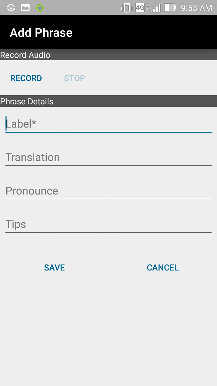 Phrasebook Creator - App on Amazon Appstore