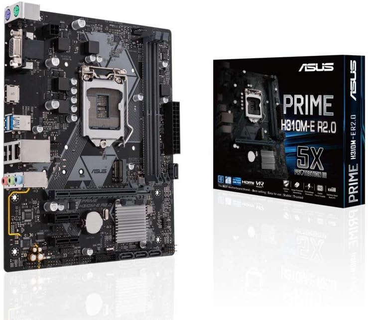 Amazon.in: Buy ASUS Prime H310M-E R2.0 Micro ATX Intel H310 DDR4-SDRAM ...