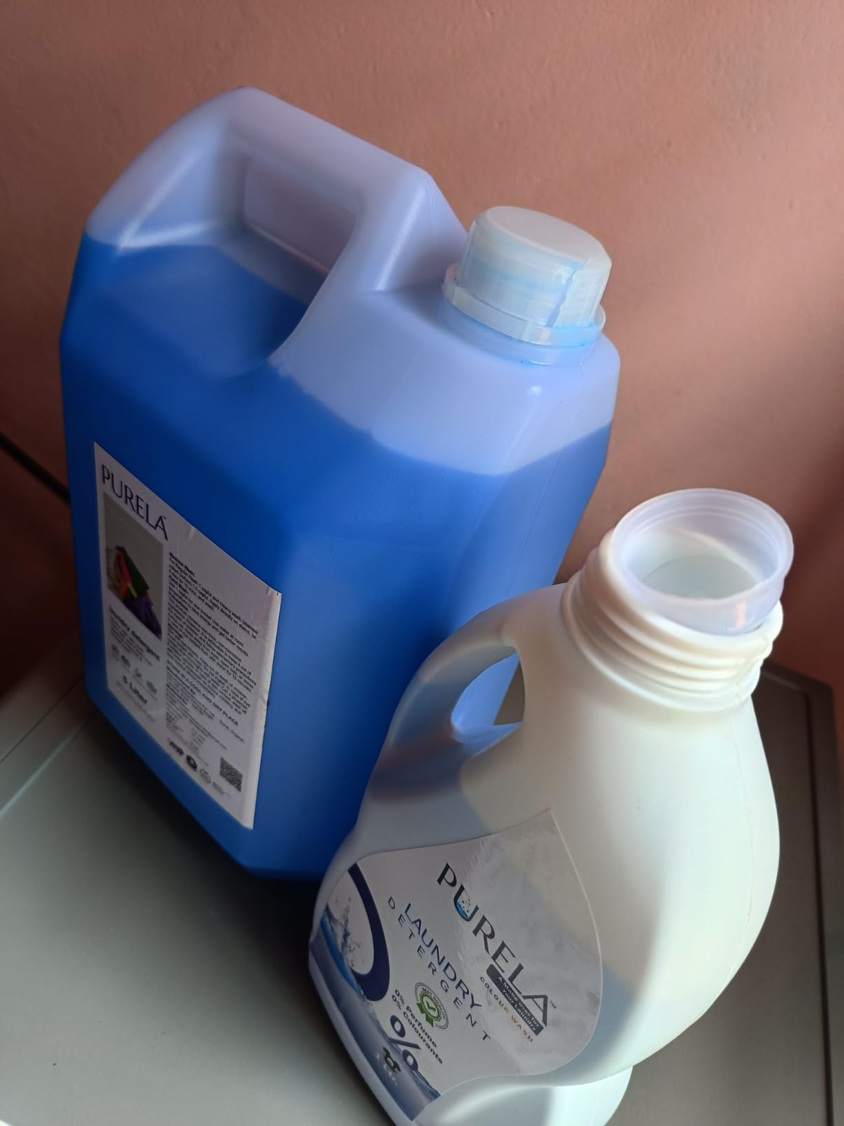 Purela Hirparag Liquid Detergent 5 + 1 Liter, Laundry Liquid For Fabric ...