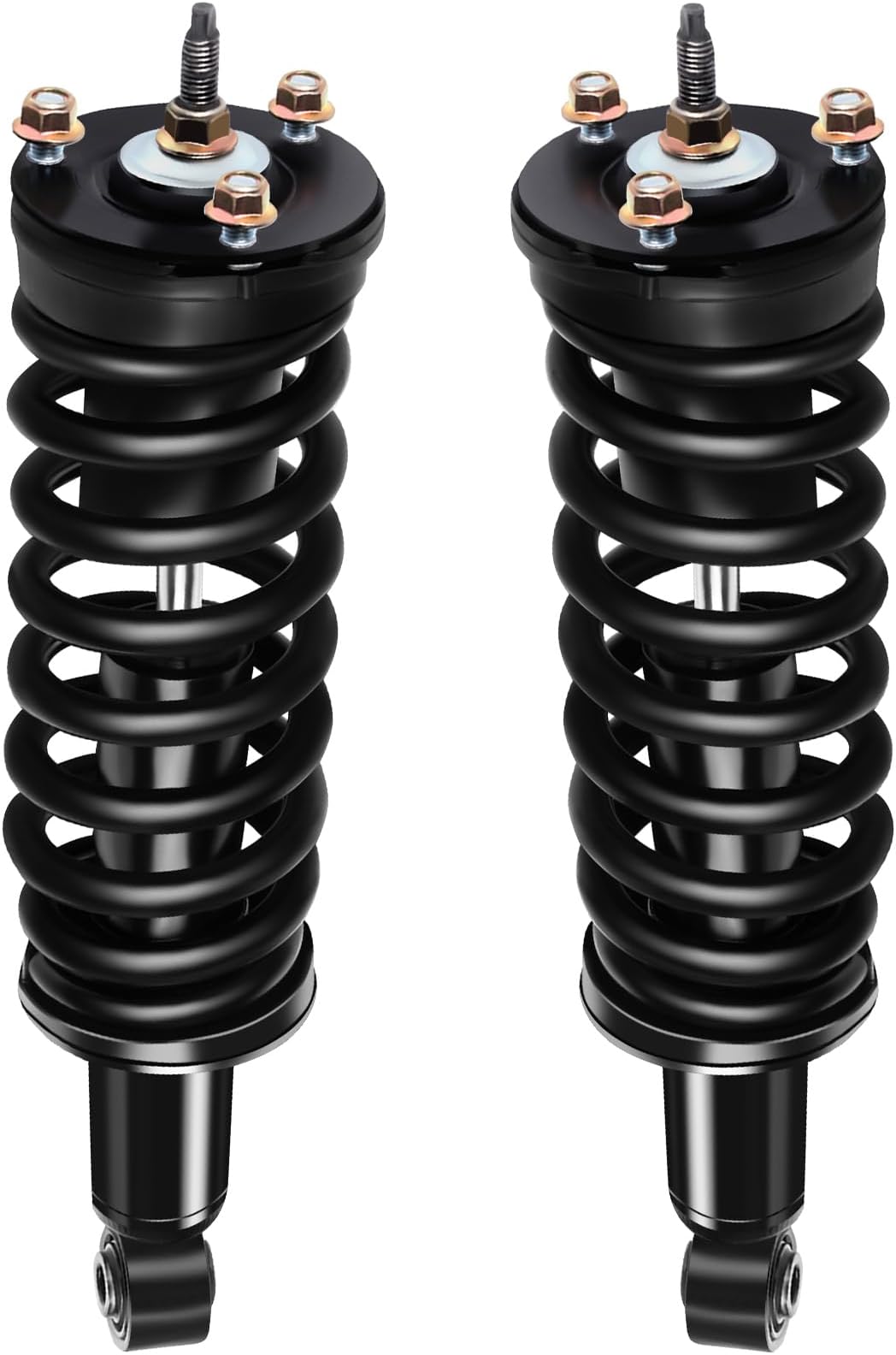 Amazon.com: Rough Country 2" Loaded N3 Leveling Struts for 15-22 ...