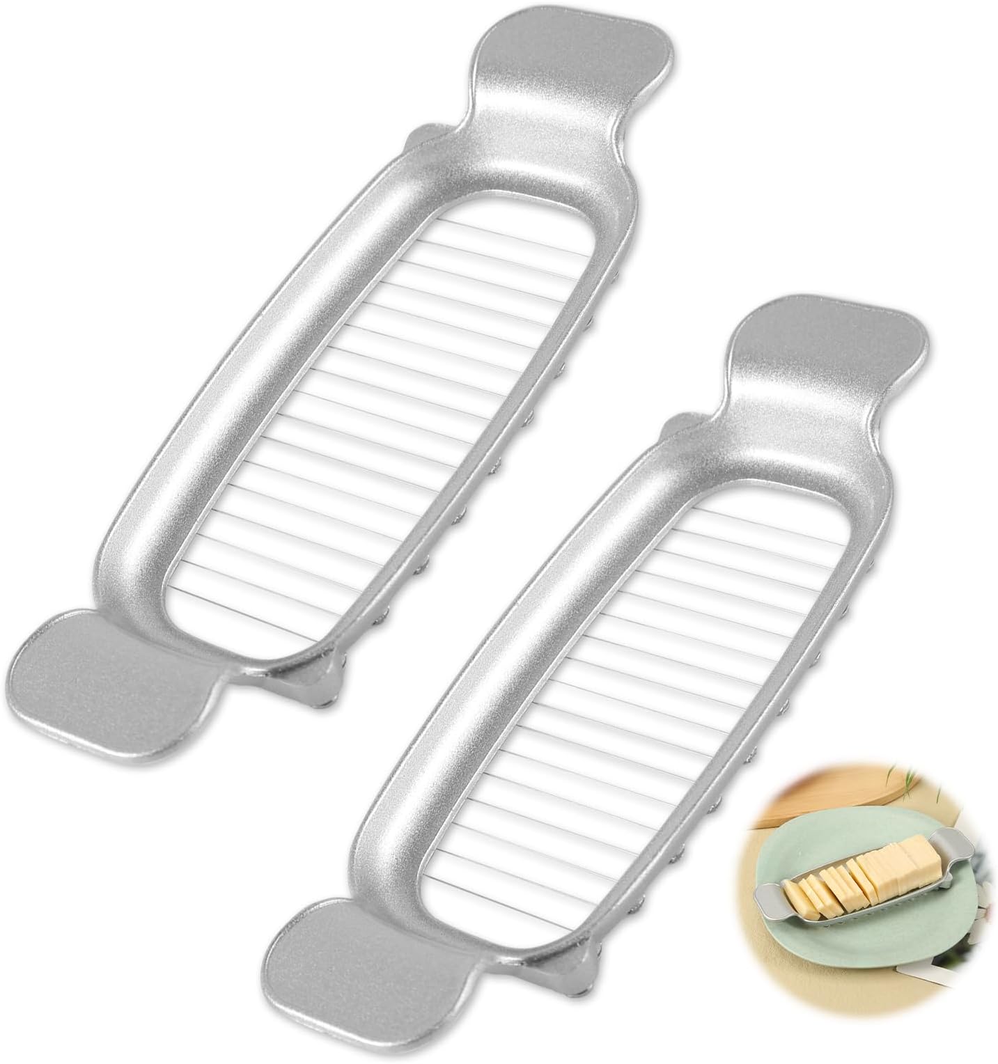 Amazon.com: MINROTAL Stainless Steel Butter and Cheese Slicer ...