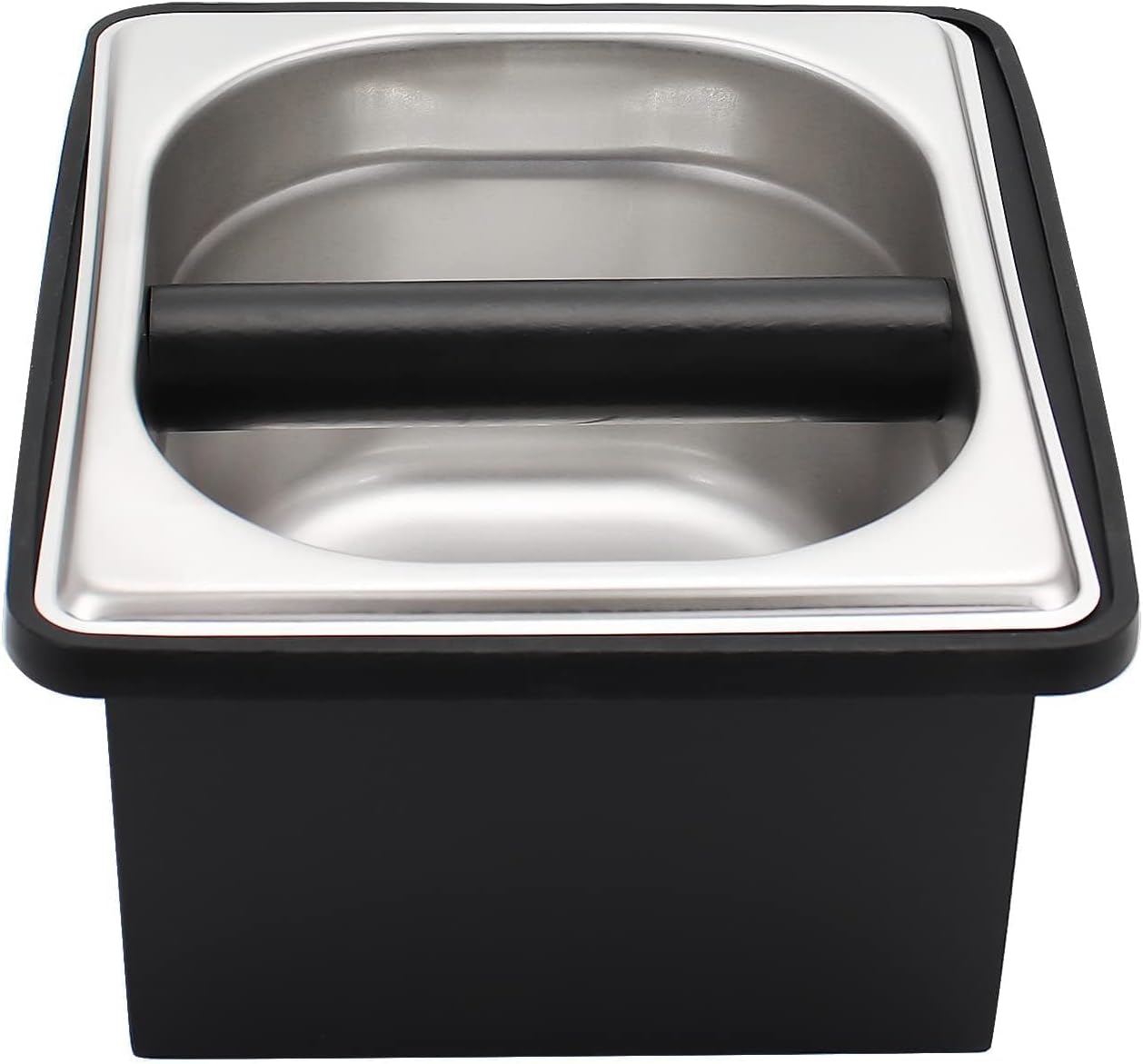 Amazon.com: Coffee Knock Box Stainless Steel, Apexstone Espresso Knock ...