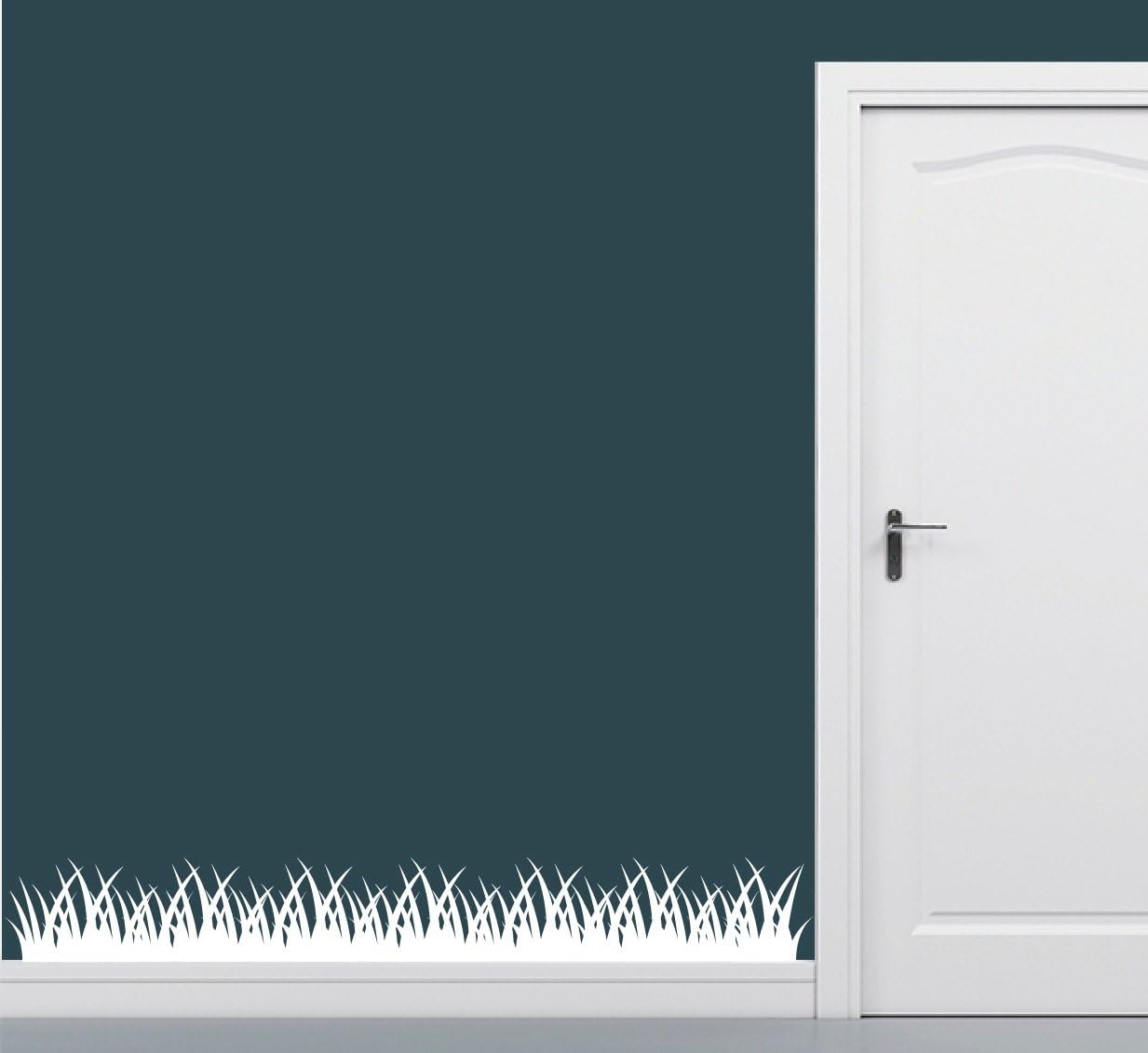 Amazon.com: White Grass Wall Decal Beautiful Deco Art Sticker Mural by ...