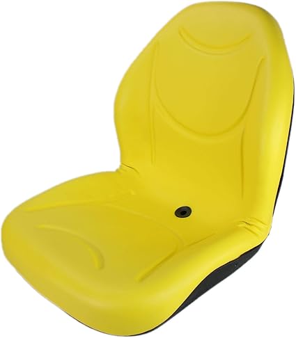 E-LGT125YL Universal Yellow Vinyl Seat for L&G, UTV, Tractor & Skid ...