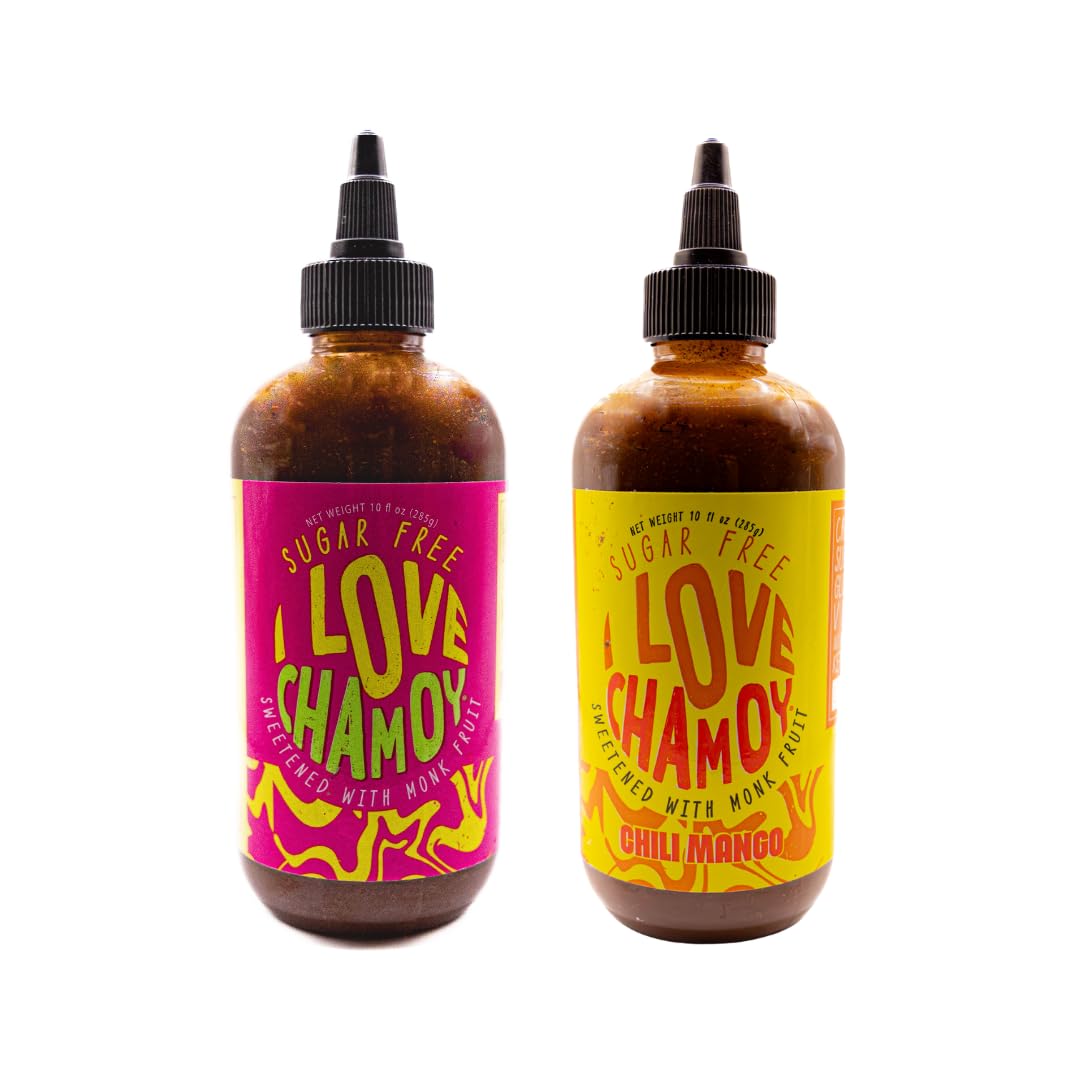 Amazon.com : Chamoy Variety Pack by I Love Chamoy, 2-12oz Bottles of ...