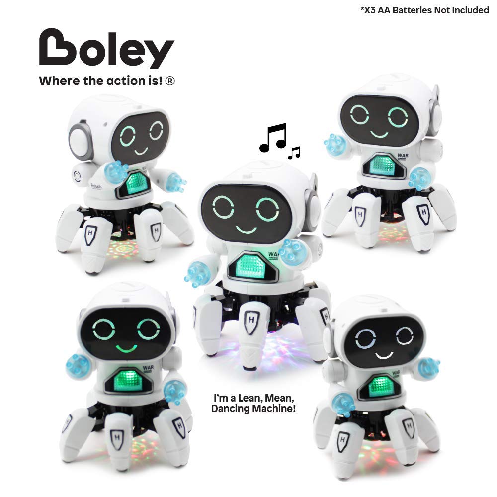 Snapklik.com : Boley Pioneer Dancing Robot In White And Blue - Walking ...