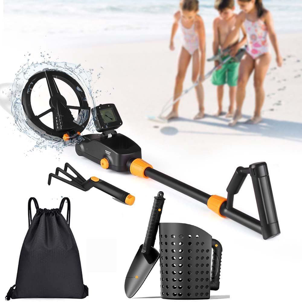 Amazon.com : Metal Detector Kit for Kids with Sand Sifter Scoop, Kids ...
