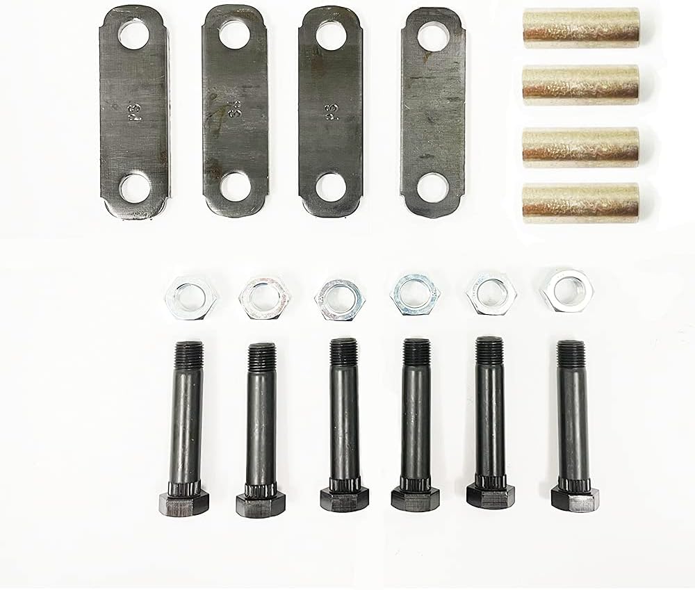 Amazon.com: SOUTHWEST WHEEL Greaseable Single Trailer Axle Shackle Kit ...