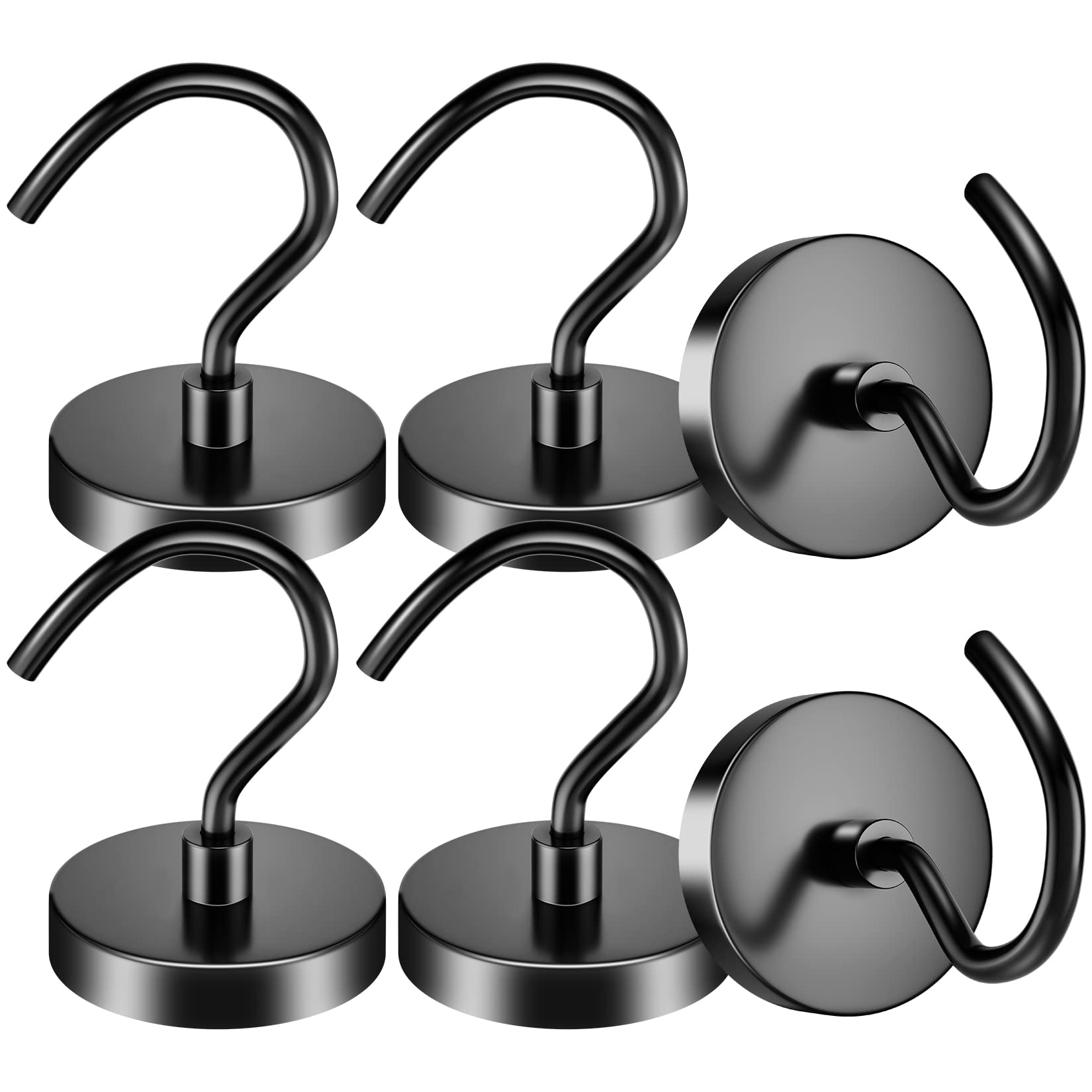 Snapklik.com : VNDUEEY 6 Pack 110 Lbs Heavy Duty Magnetic Hooks ...