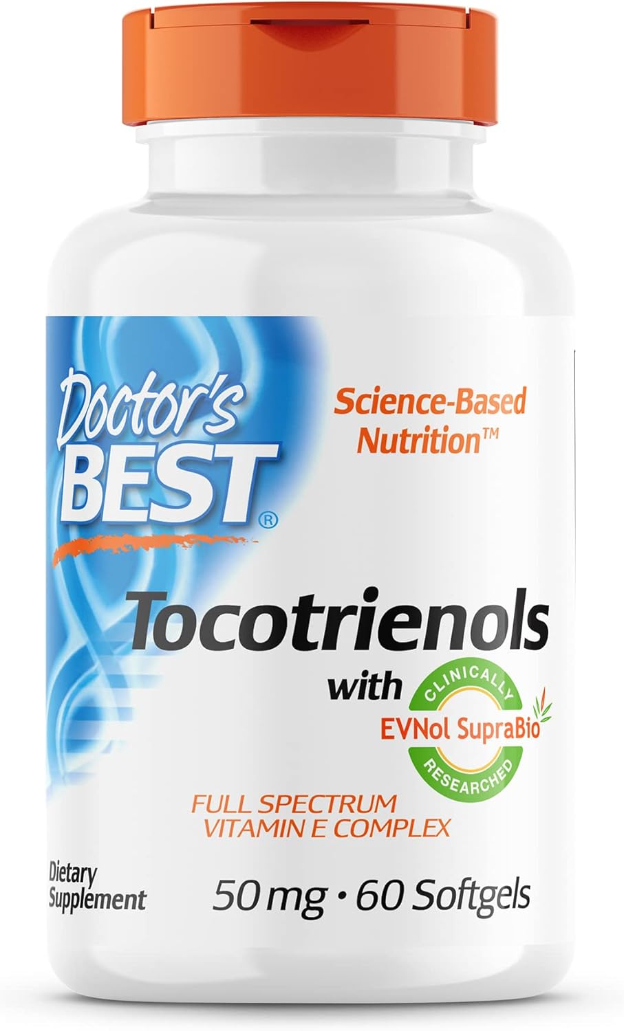 Amazon.com: Doctor's Best Tocotrienols contains EVNol SupraBio Full ...