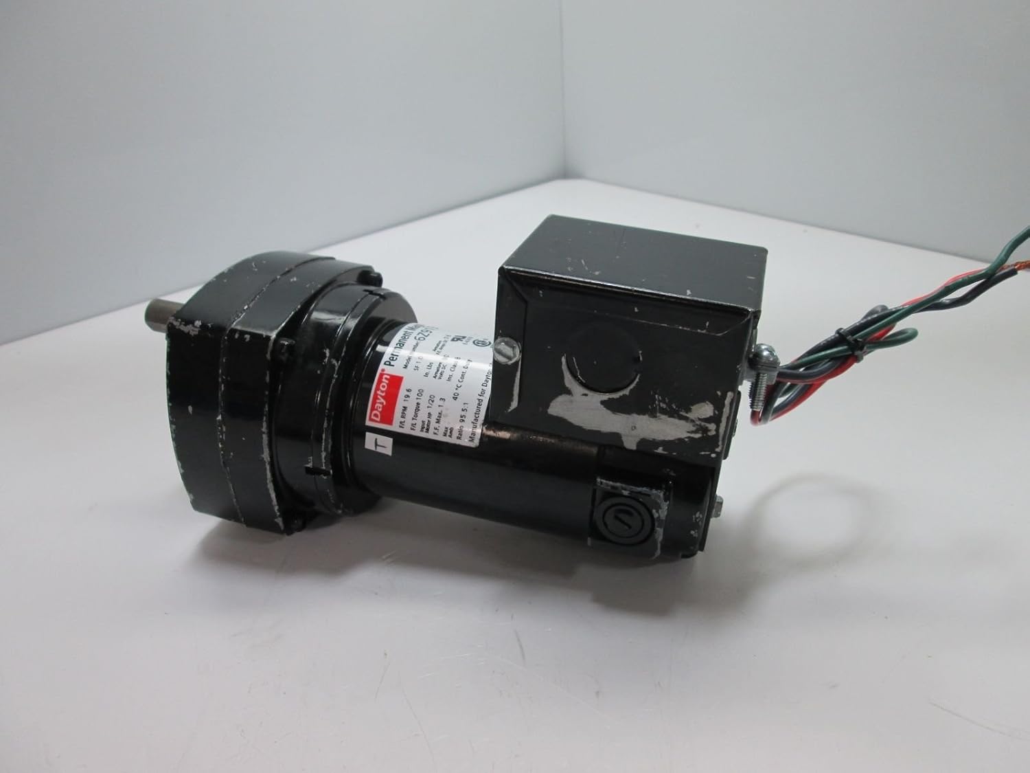 DC Gearmotor, 20 RPM, 90V, TENV - Amazon.com