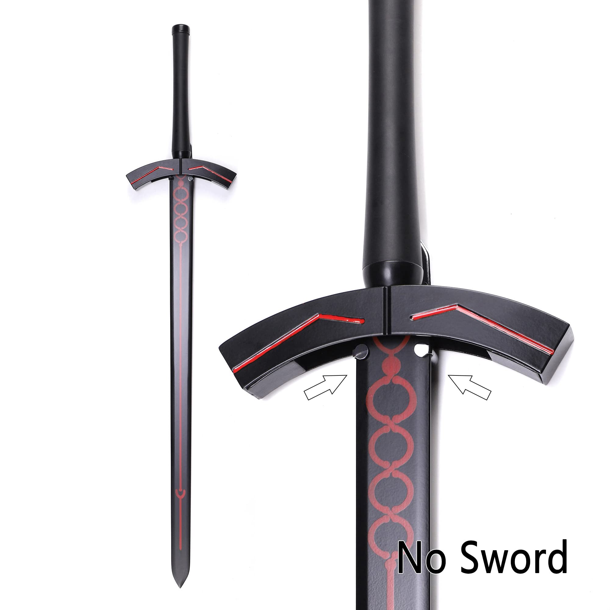 Snapklik.com : Metal Single Sword Vertical Wall Mount Universal Display ...