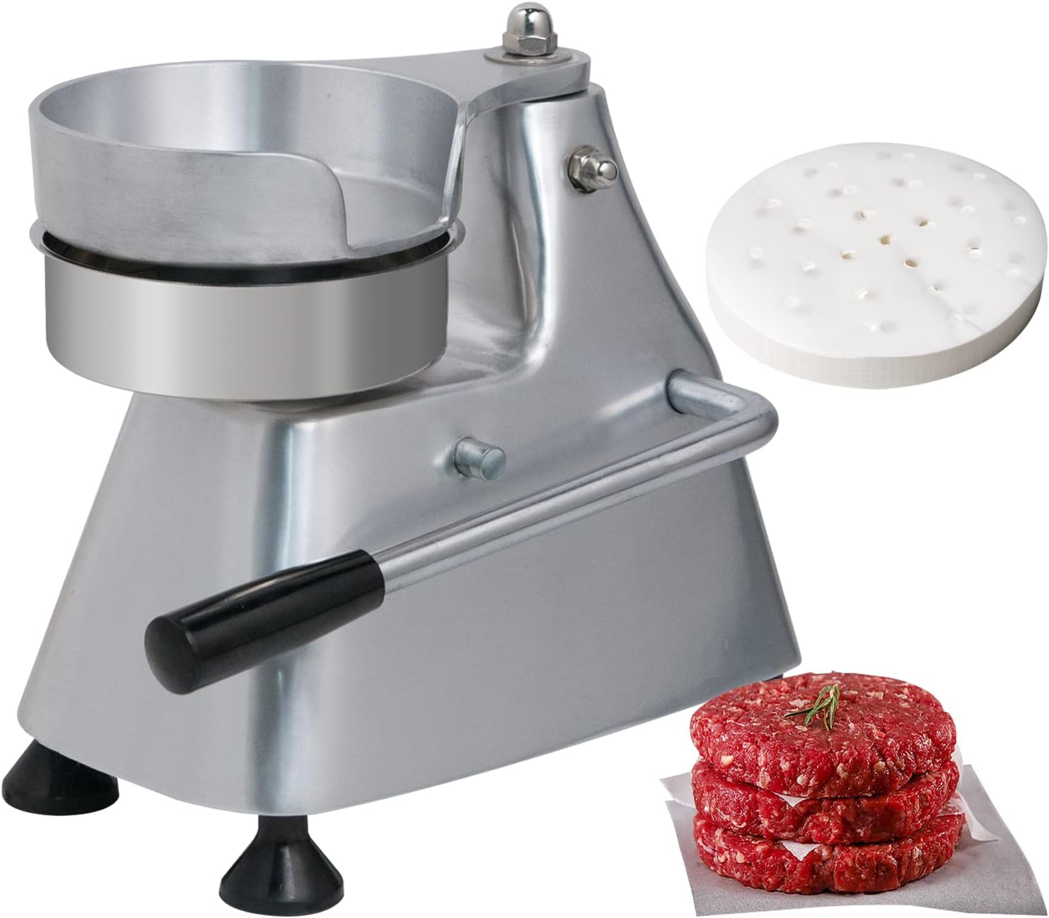 Amazon.com: Hakka Commercial Hamburger Patty Maker, Stainless Steel ...