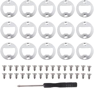 Pamtns Decapsuleur Biere 15 Pièces Décapsuleurs Ronds Ouvre-Bouteille ...