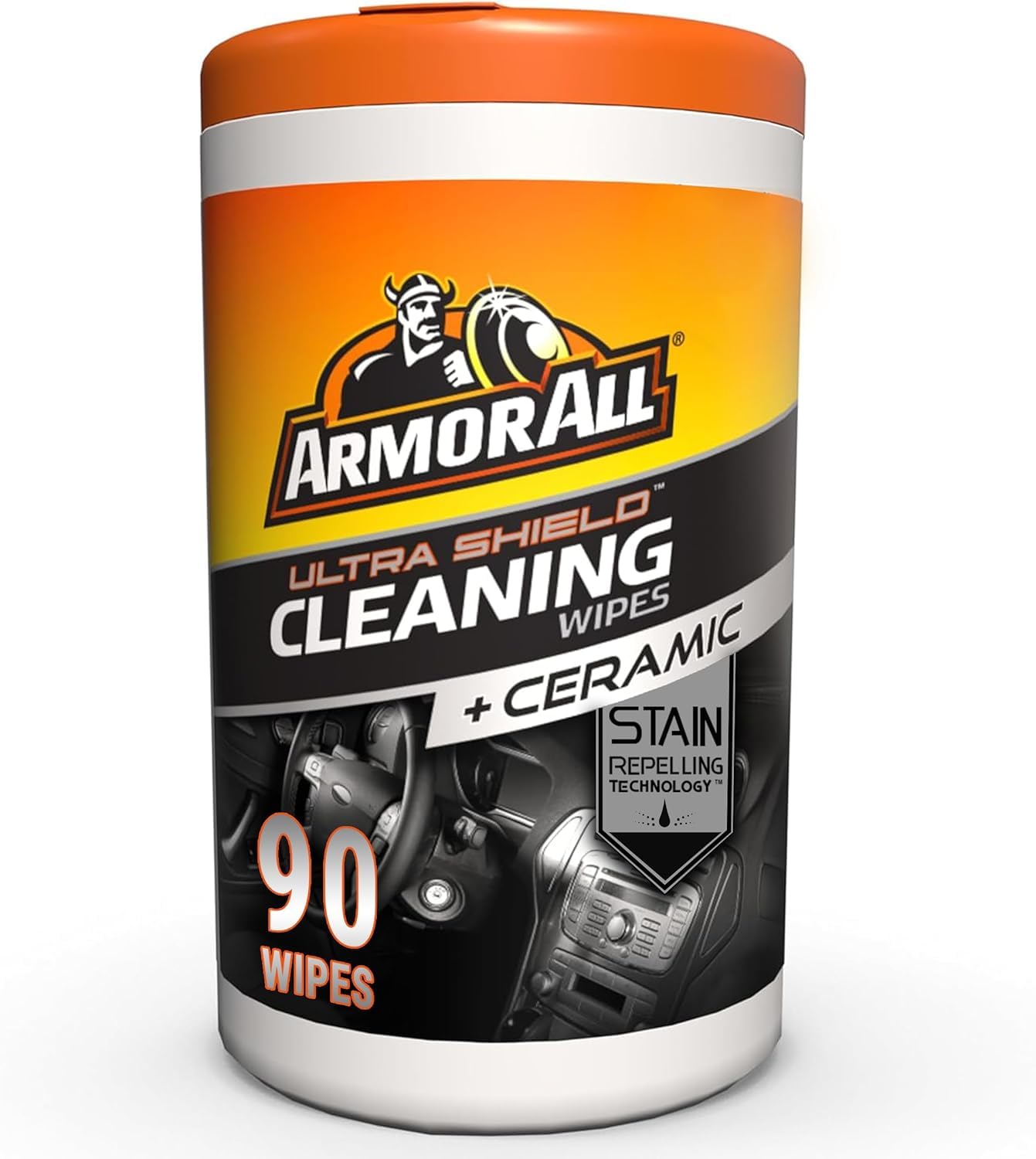 Amazon.com: Armor All Ultra Shield + Ceramic Cleaning Wipes by Armor ...