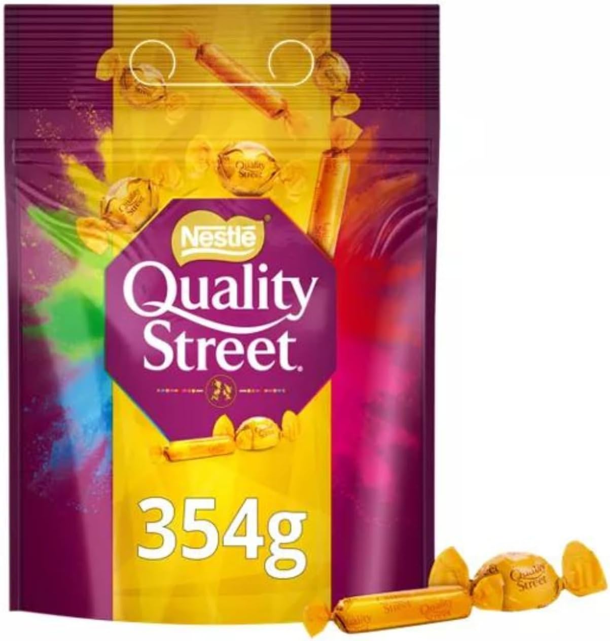 Large Quality Street Favourites Golden Selection Milk Chocolates ...