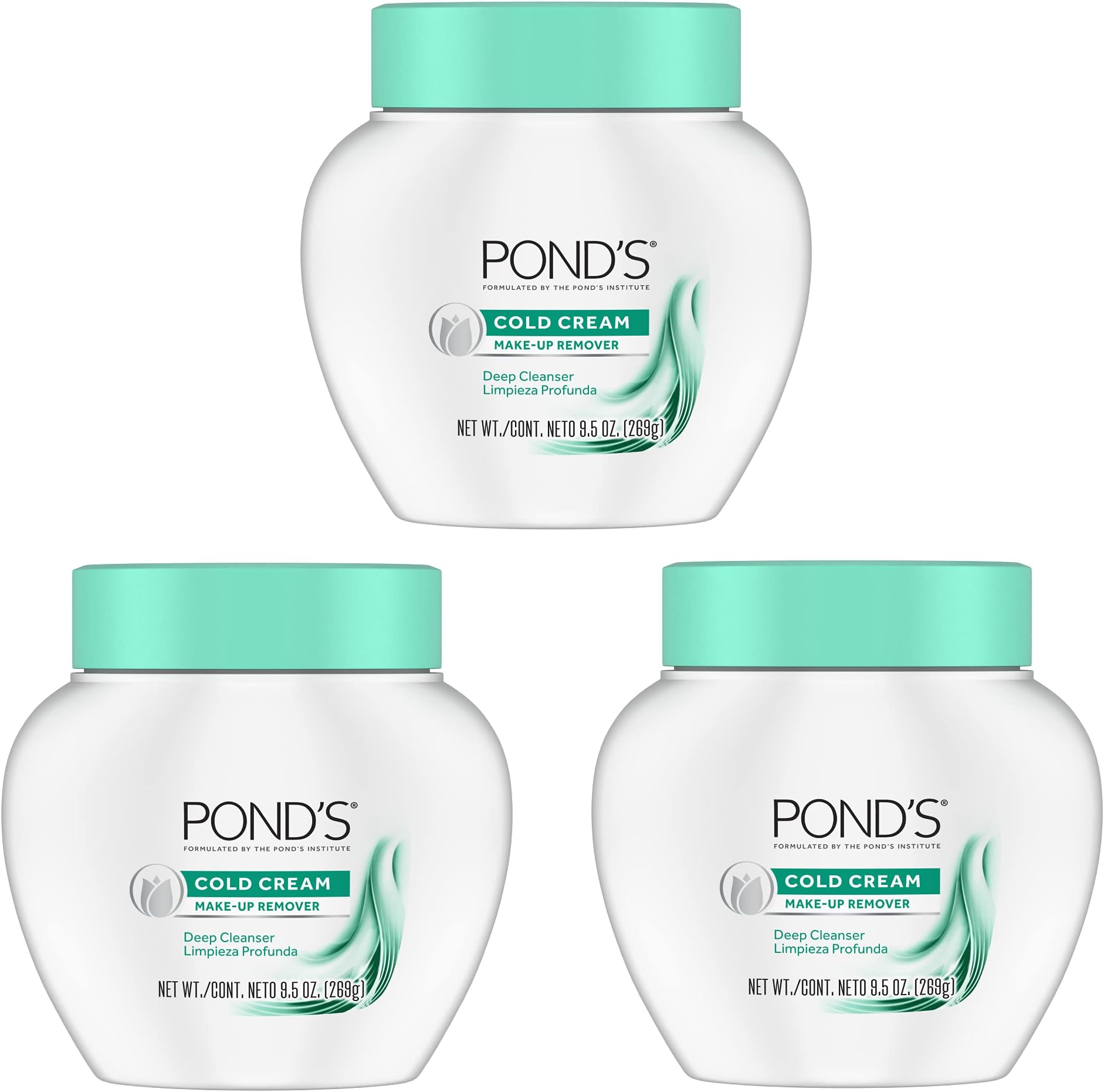 Amazon.com : Ponds Cleansing Cream 365g - Crema C de Limpieza (Pack of ...