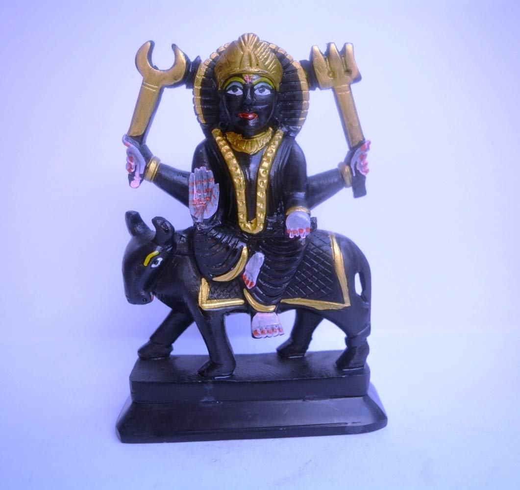 Marble Shani Dev Statue Shani Navagraha The Nine Planets Series ...