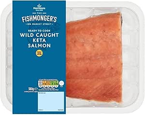 Morrisons Wild Salmon Fillet, 380g (Frozen) : Amazon.co.uk: Grocery