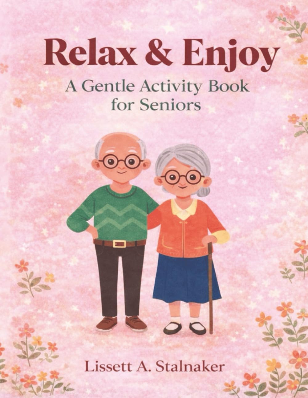 Amazon.com: Relax & Enjoy: A Gentle Activity Book for Seniors: Large ...