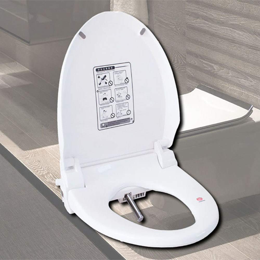 Buy Electronic Bidet Toilet Seat Universal Smart Toilet Lid With Warm ...