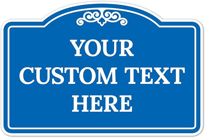 Amazon.com: Custom Decorative Sign, Personalized Metal Sign for ...