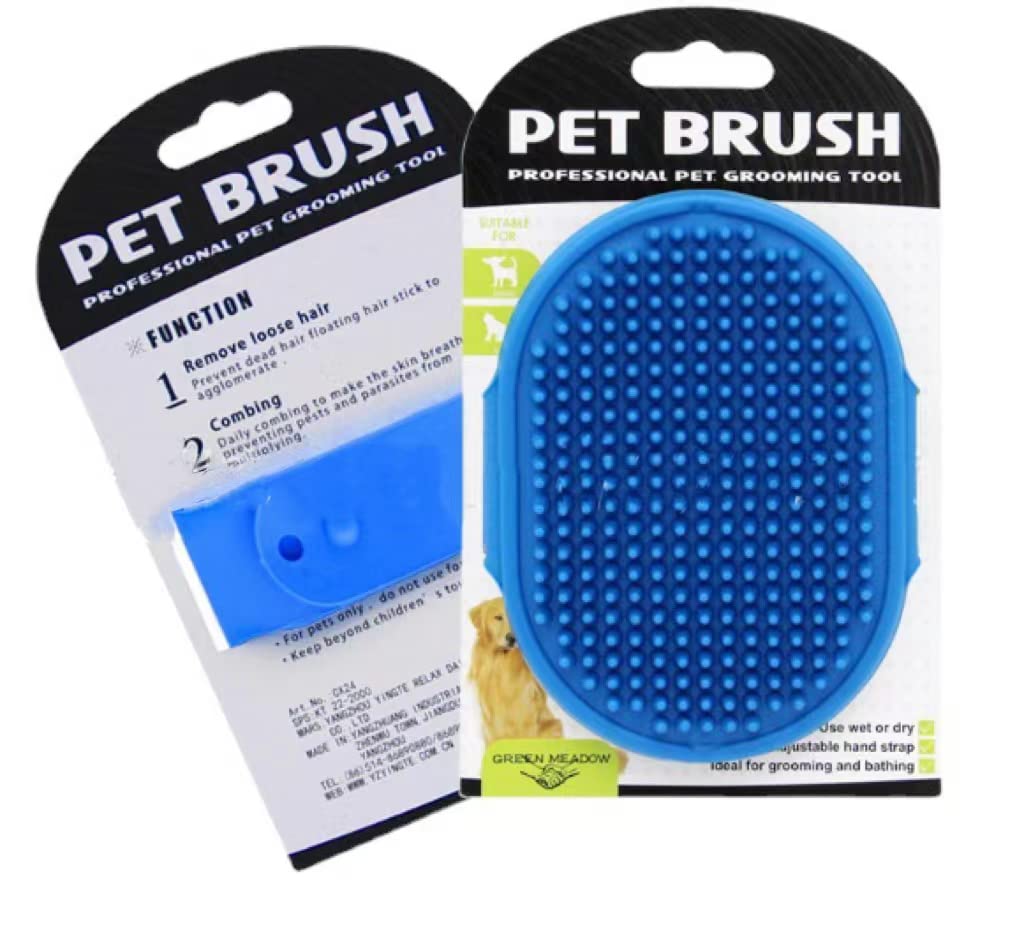 Amazon.com: Dog Shampoo Brush | Pet Shower & Bath Supplies for Cats ...