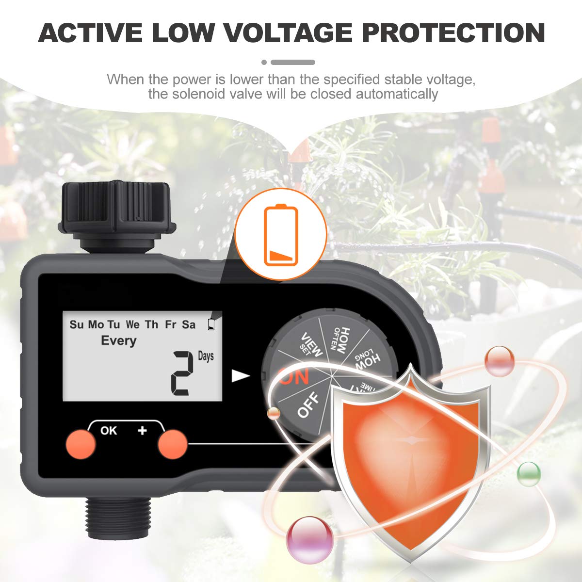 Snapklik.com : Sprinkler Timer, Water Timer Outdoor Digital Watering ...