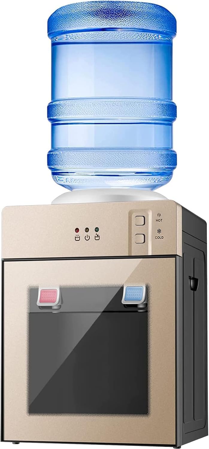 TDOO Top Loading Water Dispenser for 3 to 5 Gallon, Tabletop Water ...