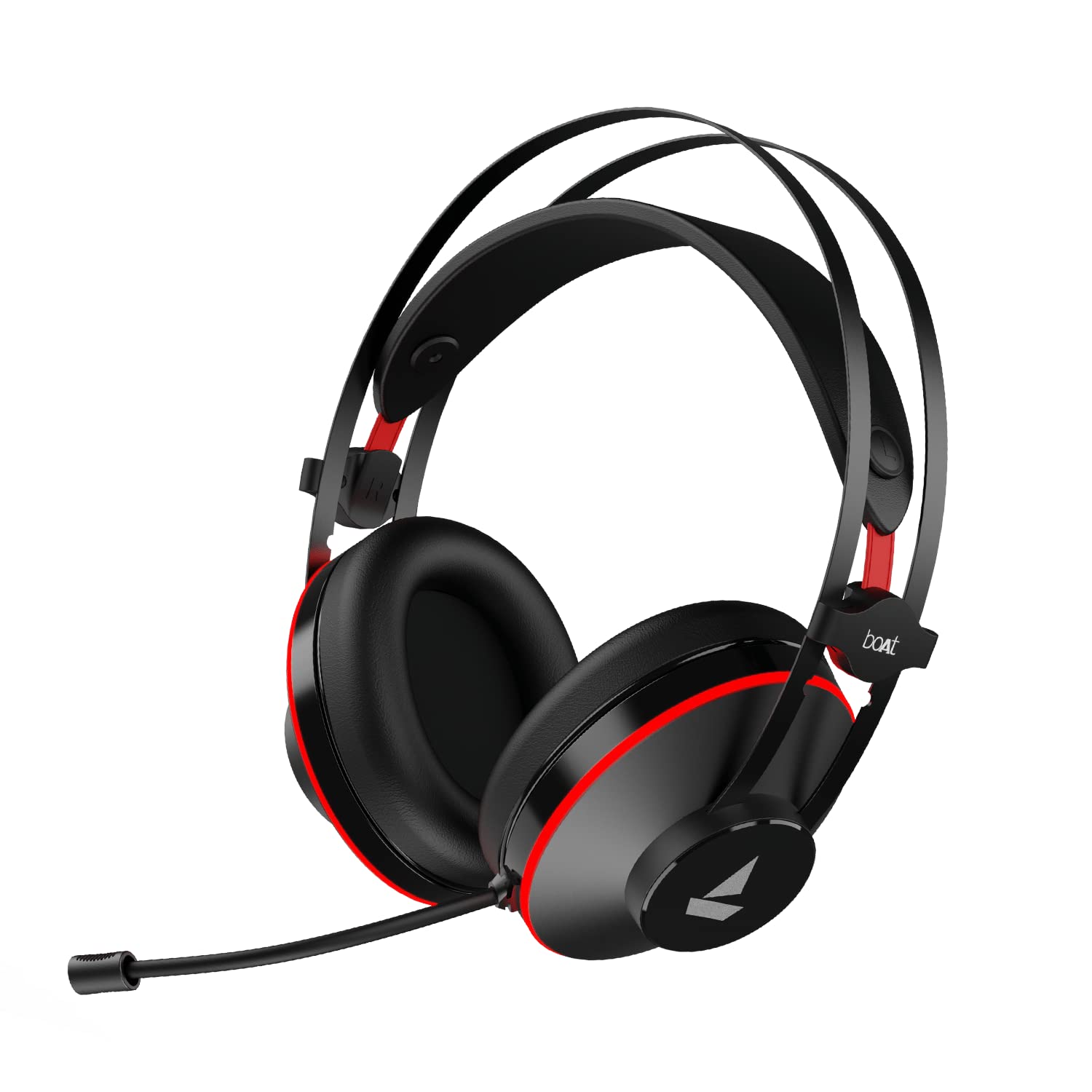 boAt Immortal IM-400 7.1 Channel PC USB Gaming Over-Ear Headphones with ...