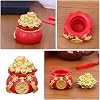 Amazon.com: ARTIBETTER Feng Shui Money Bag Figurines Set of 3 Chinese ...